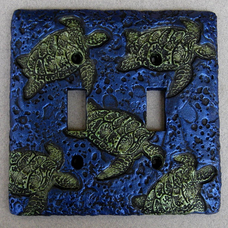 Sea Turtle Light Switch Cover - Etsy