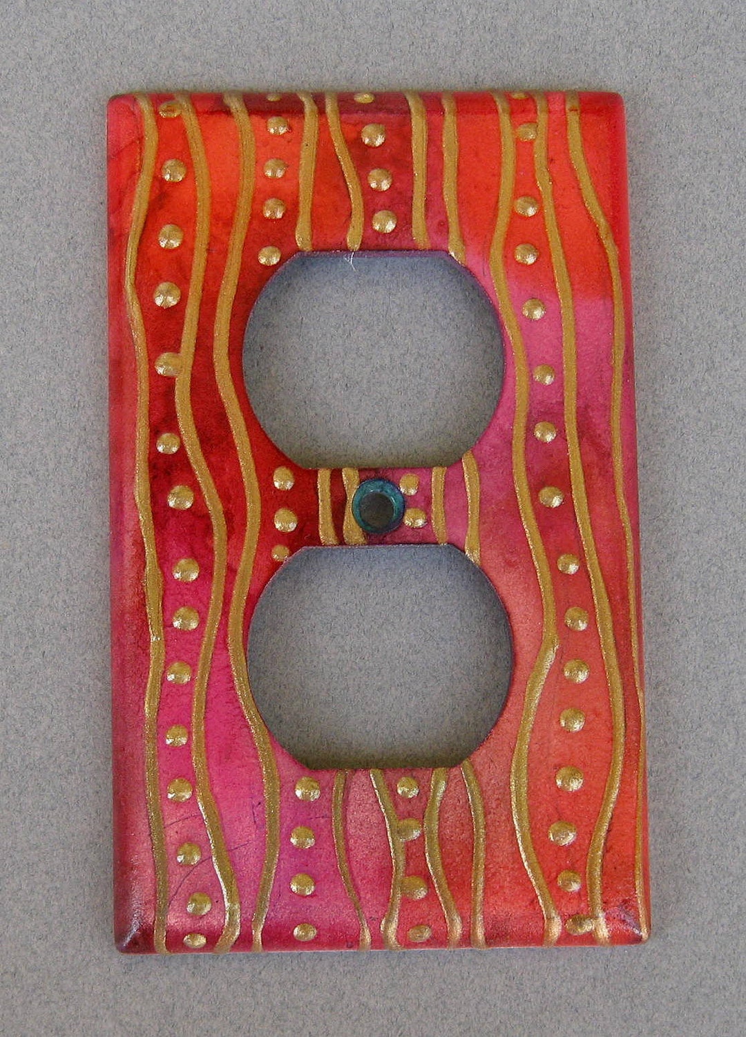 Switchplate Outlet Socket Plug Plate Abstract Colorful Watercolor ...