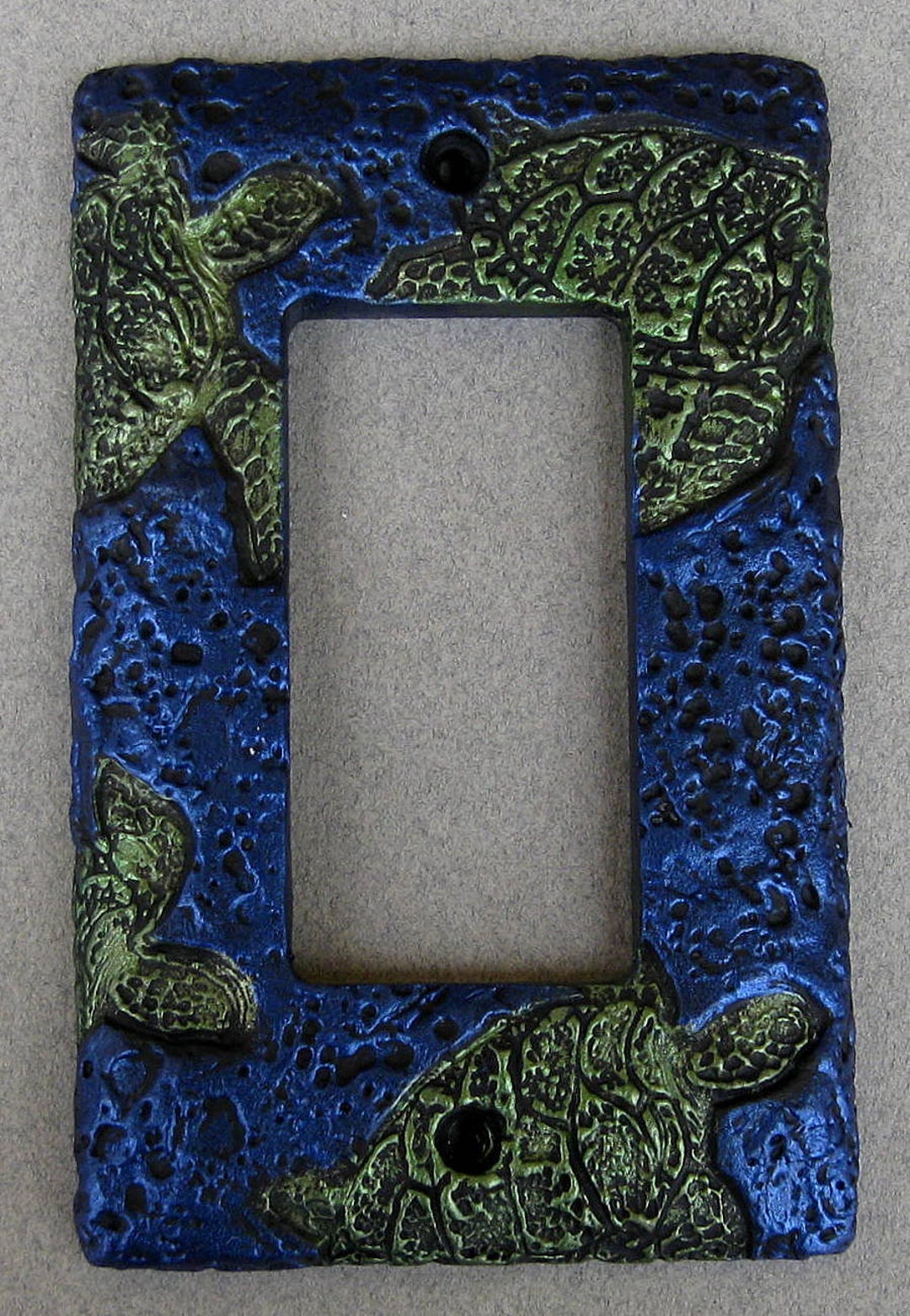 Turtle Single Rocker Switchplate Lightplate Ocean Sea Life Nature Wall ...