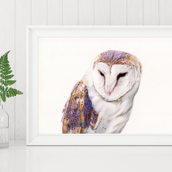 Owl Print - Etsy
