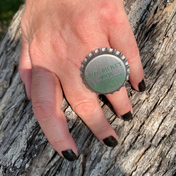 Bottle Cap Rings - Etsy