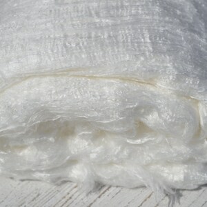 Mulberry Silk Laps Sheets Grade A Undyed Silk Laps, Fiber, Silk for ...