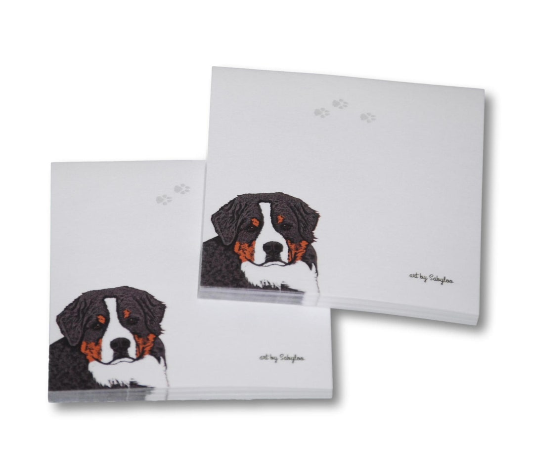 Bernese Mountain Dog Post-it® Sticky Notes Notepad – 100 Sheets - Etsy