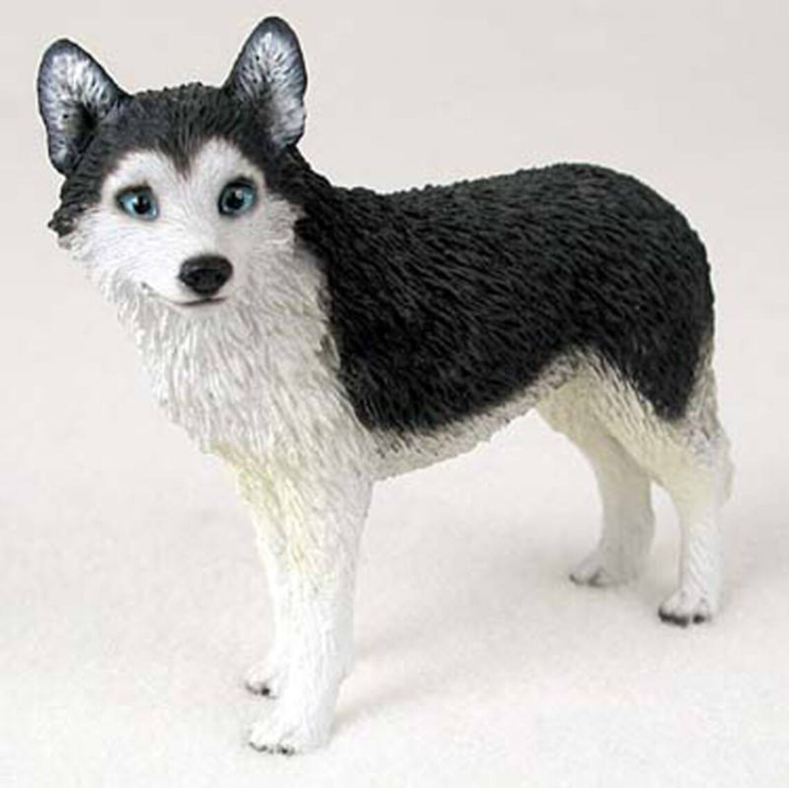 Custom Painted Siberian Husky Dog Figurine INCLUDES FREE GIFT | Etsy