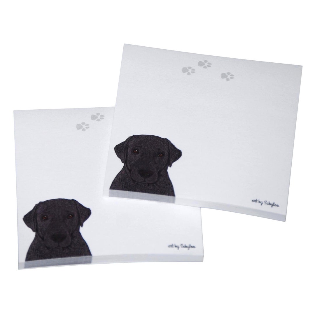 Black Lab Post-it® Sticky Notes Notepad – 100 Sheets - Etsy