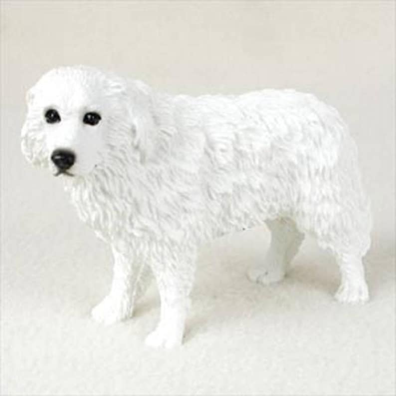 Custom Painted Great Pyrenees Dog Figurine INCLUDES FREE GIFT | Etsy