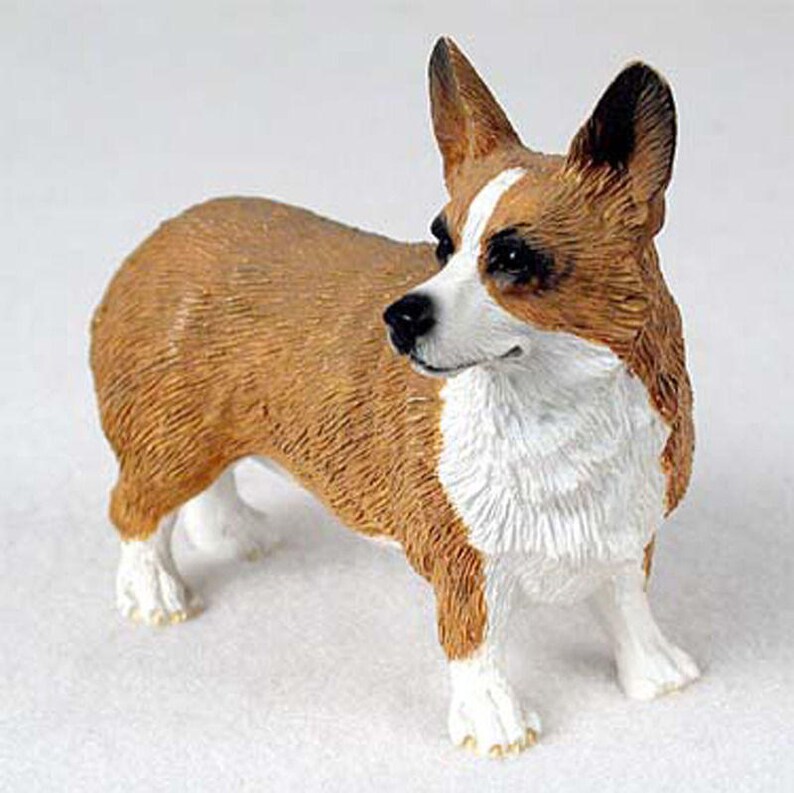 Custom Painted Welsh Corgi Dog Figurine Pembroke | Etsy