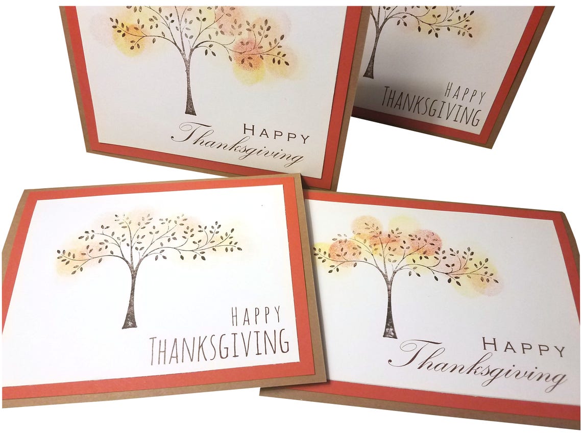 Happy Thanksgiving Cards, Handmade Thanksgiving Cards, Greeting Cards ...