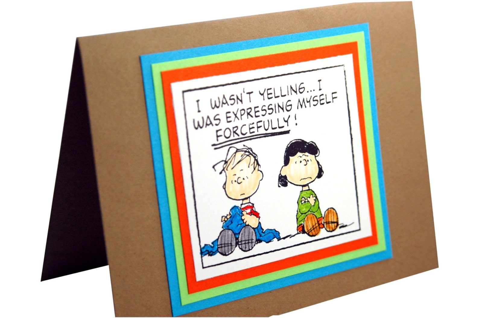 Im Sorry Card, Apology Card, Funny Apology, Charlie Brown - Etsy
