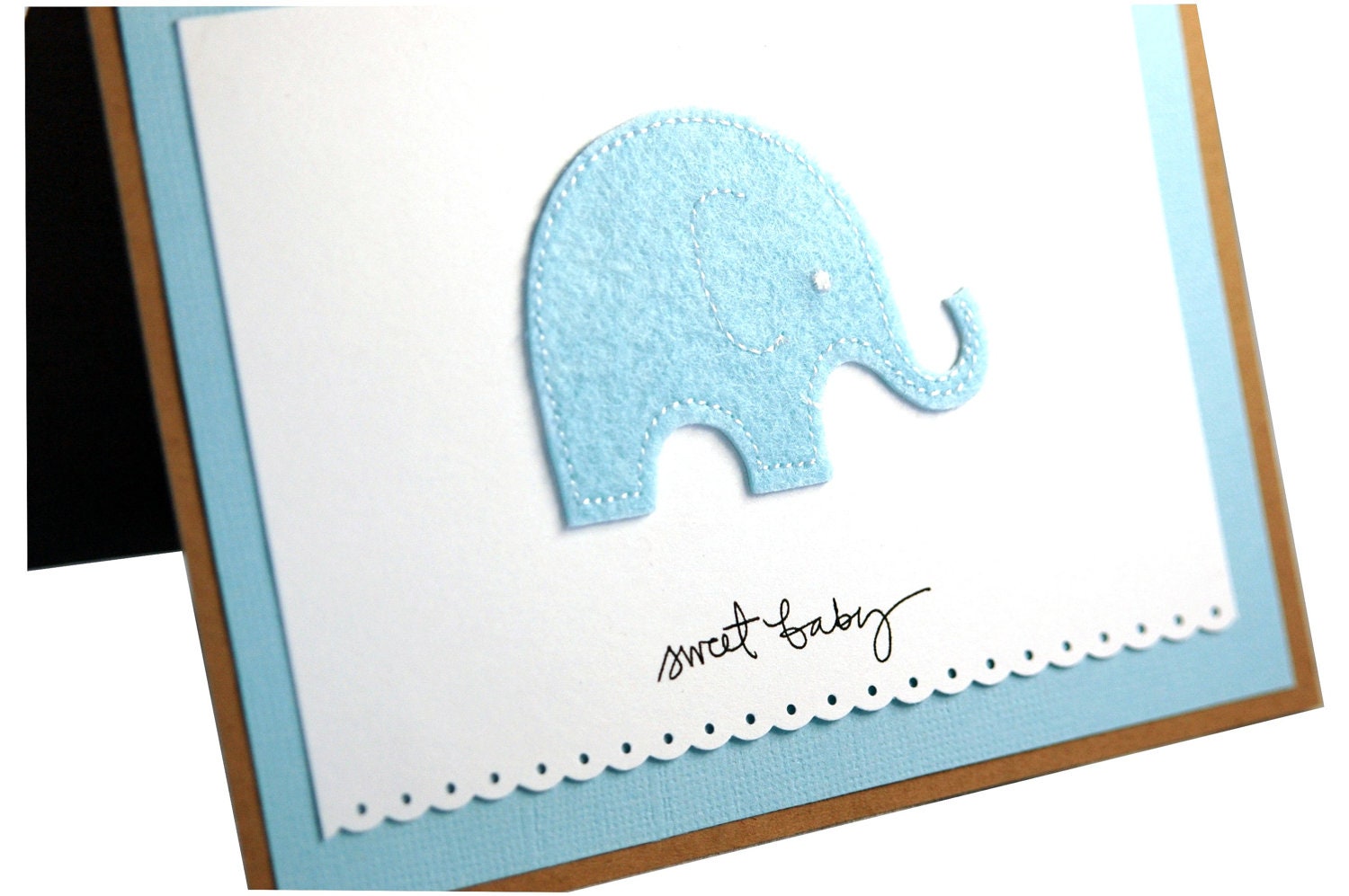 Baby Shower Card for Boy, Handmade Baby Shower Card, New Baby Boy Card ...