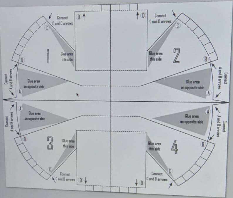 Beer Box Cowboy Hat Template PDF and SVG - Etsy