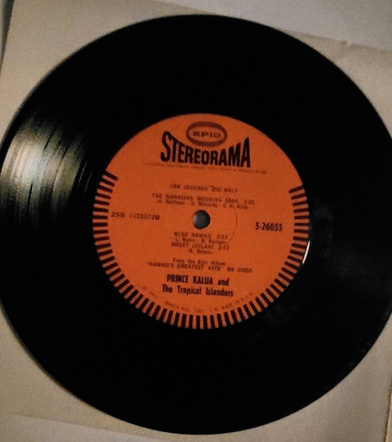 1963 Prince Kalua and the Tropical Islanders Hawaii's Greatest Hits 7 ...