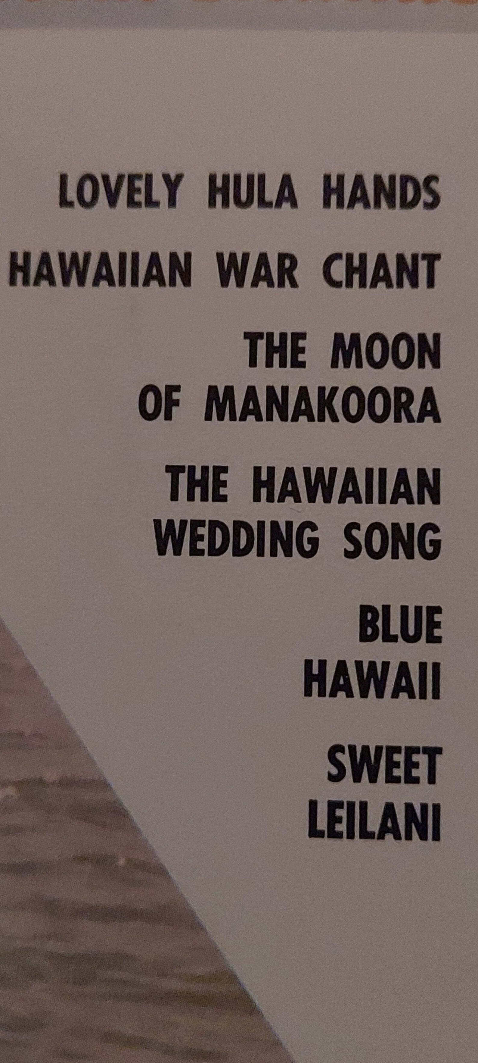 1963 Prince Kalua and the Tropical Islanders Hawaii's Greatest Hits 7 ...