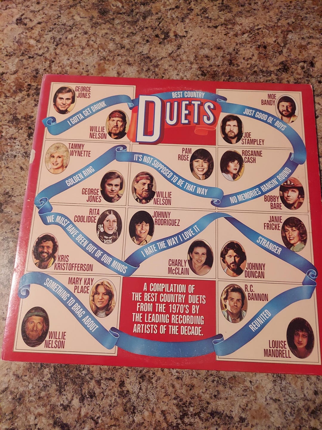 1970's Best Country Duets LP, Vintage Album - Etsy