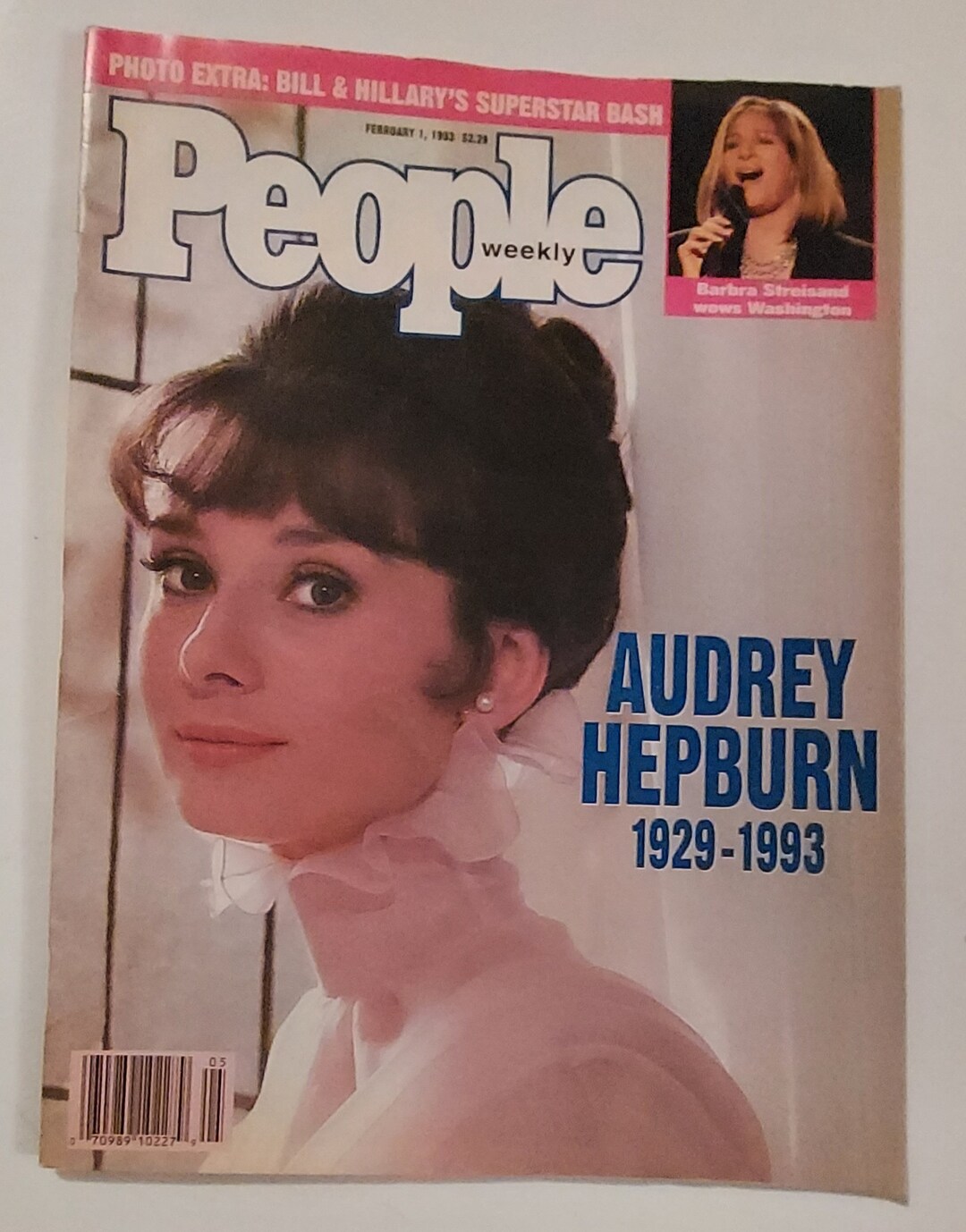 1993 People Magazine, Audrey Hepburn,, Vintage Magazine - Etsy