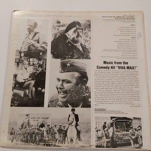 1970 Viva Max! Music From the Comedy Hit LP, Vintage Album - Etsy
