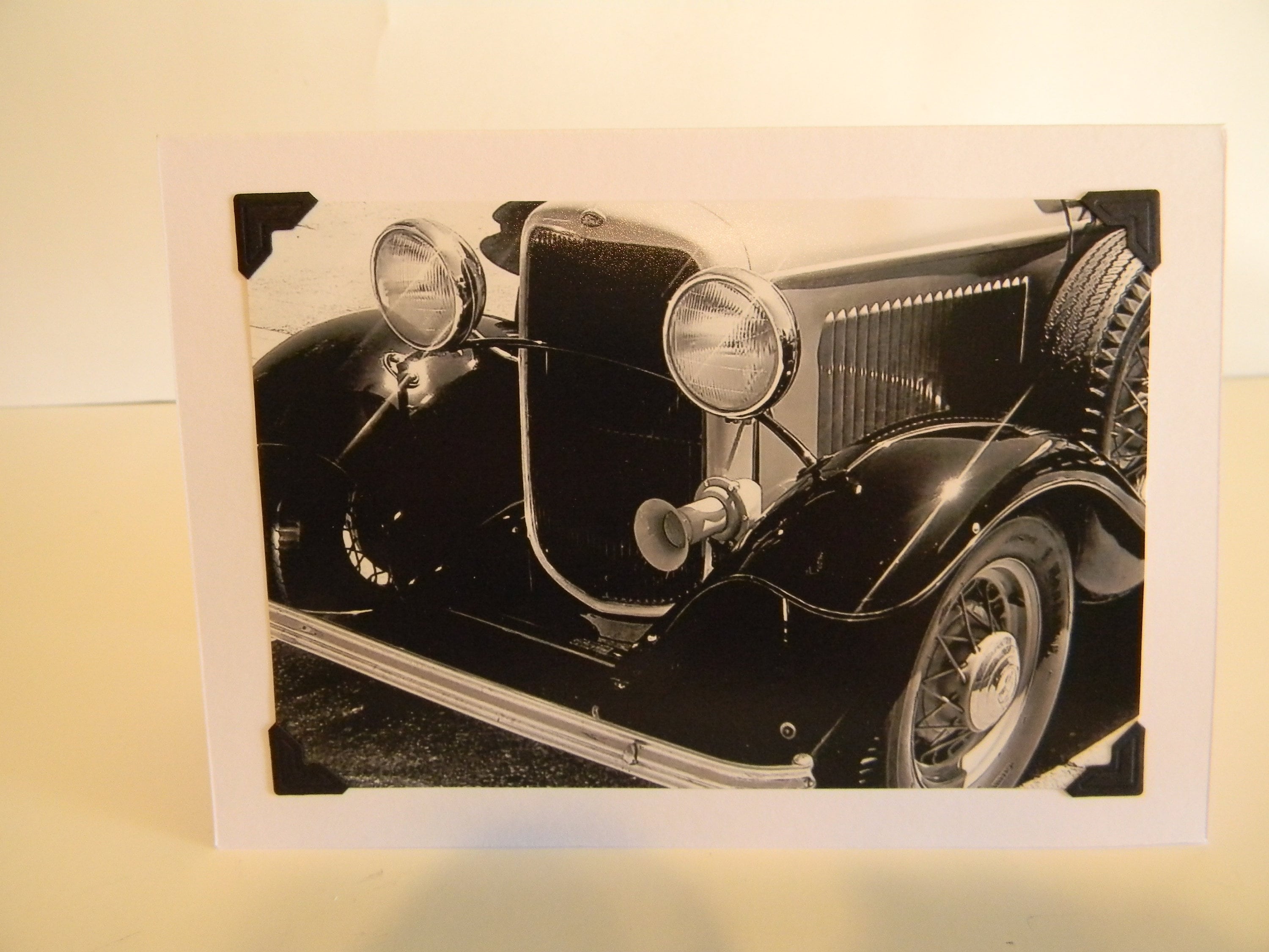 Blank Cards Greeting Cards Paper 1934 Ford Custom Car Blank Note Card ...