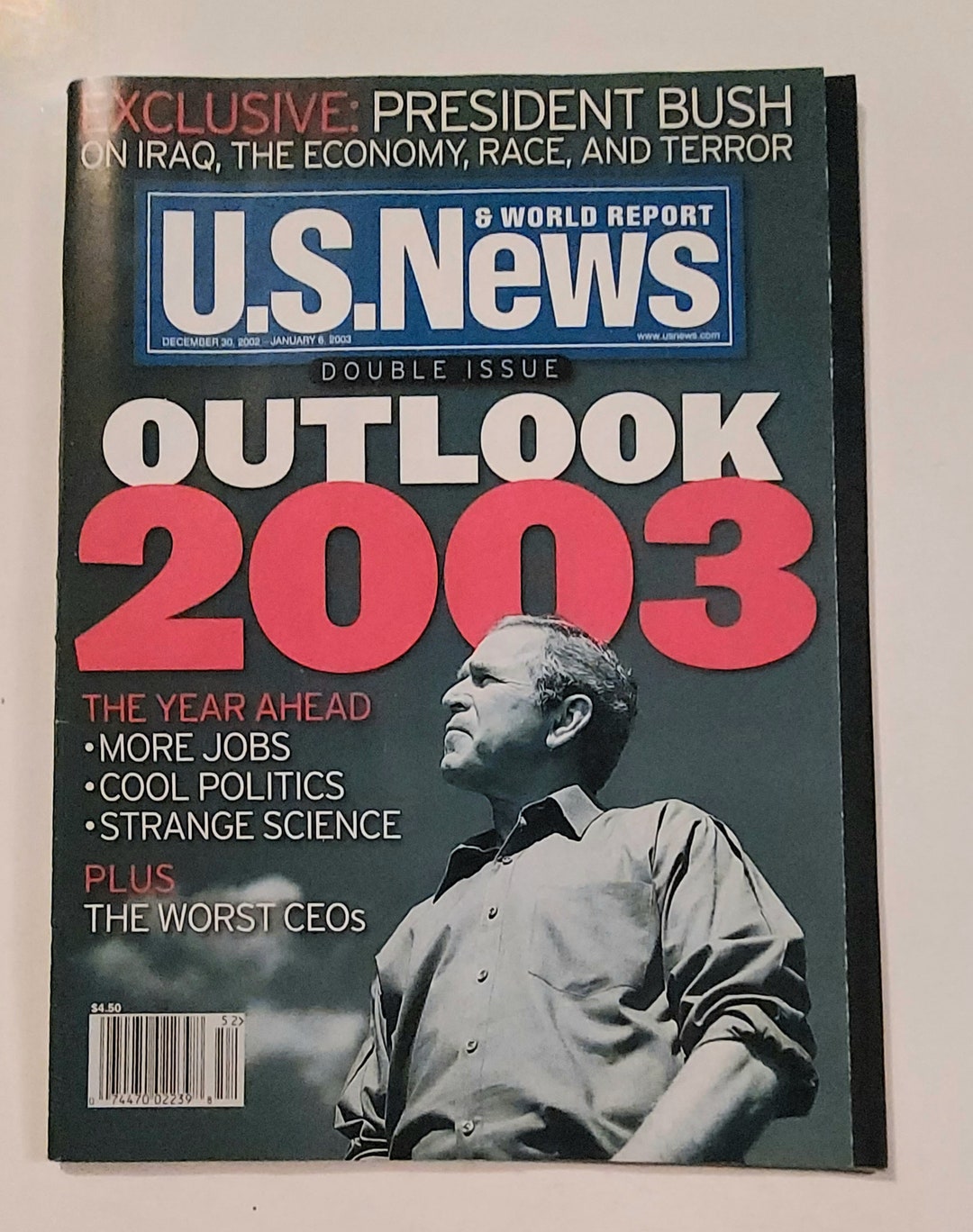 2003 Time Magazine, Outlook 2003, Vintage Magazine - Etsy