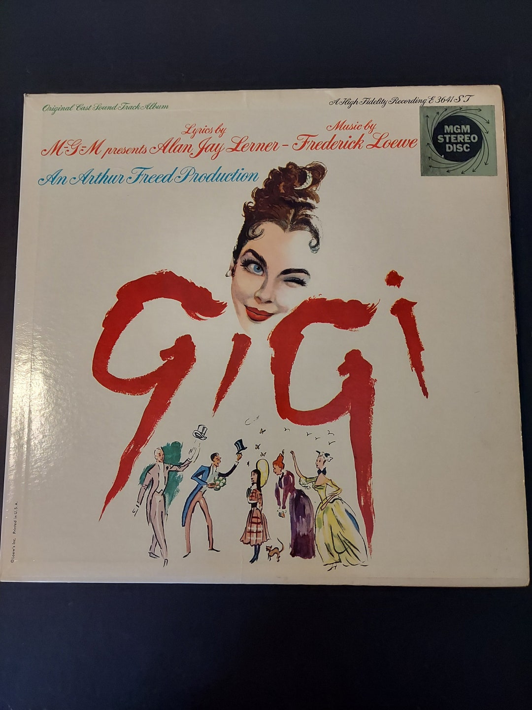 1958 Gigi Musical LP, Vintage Album - Etsy