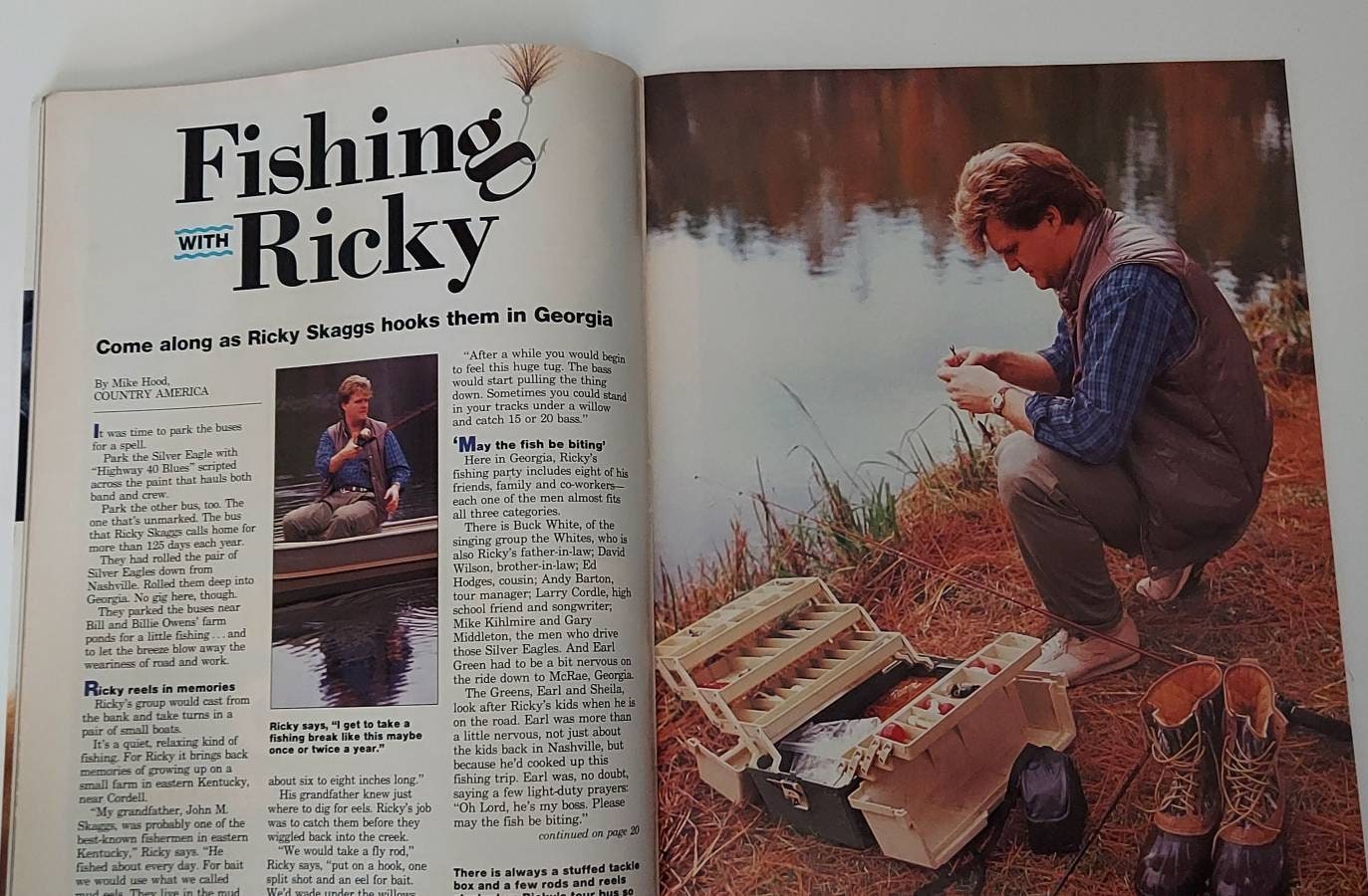 May 1990 Country America Magazine, Vintage Country Life and ...