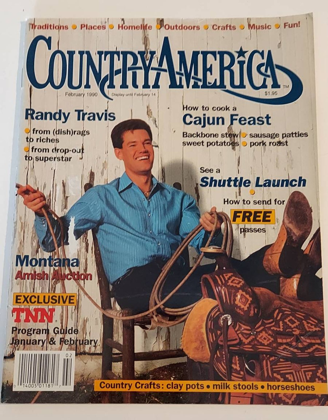 February 1990 Country America Magazine, Vintage Country Life and ...