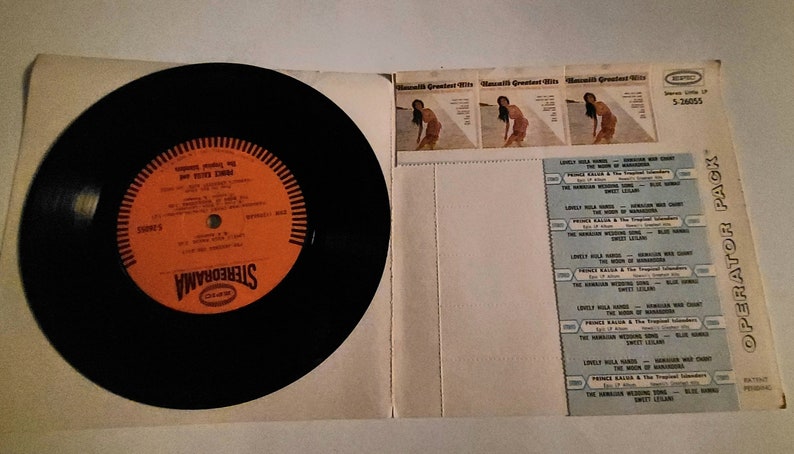 1963 Prince Kalua and the Tropical Islanders Hawaii's Greatest Hits 7 ...