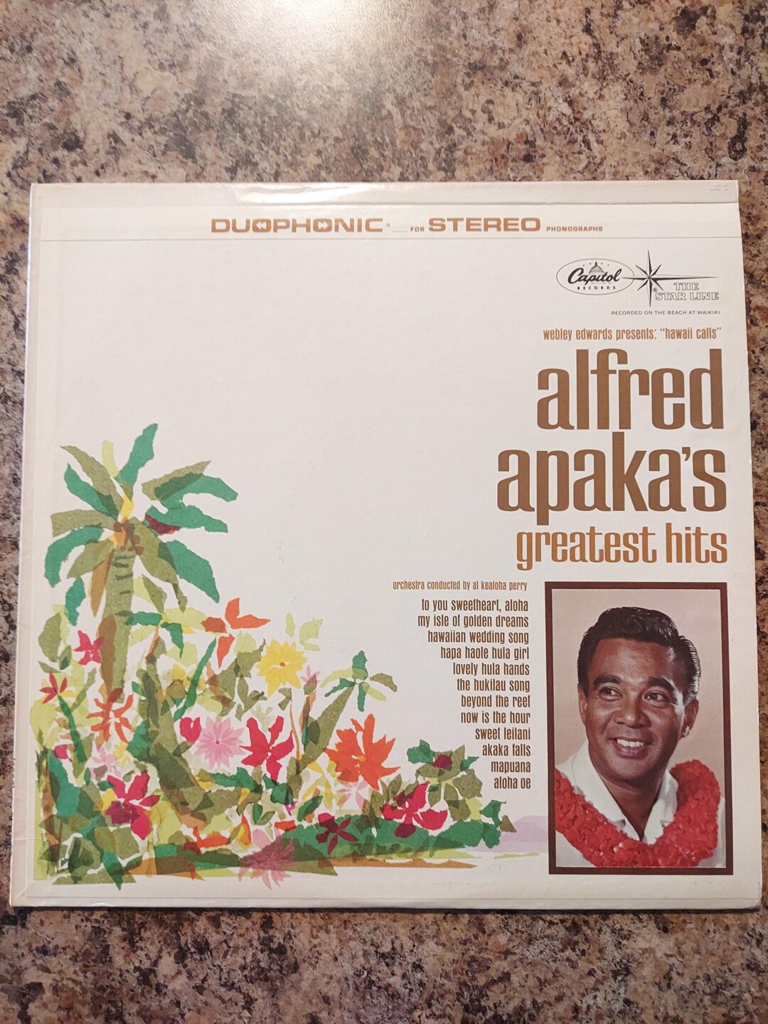 1964 Alfred Apaka's Greatest Hits LP, Vintage Album, Hawaiian Hits - Etsy