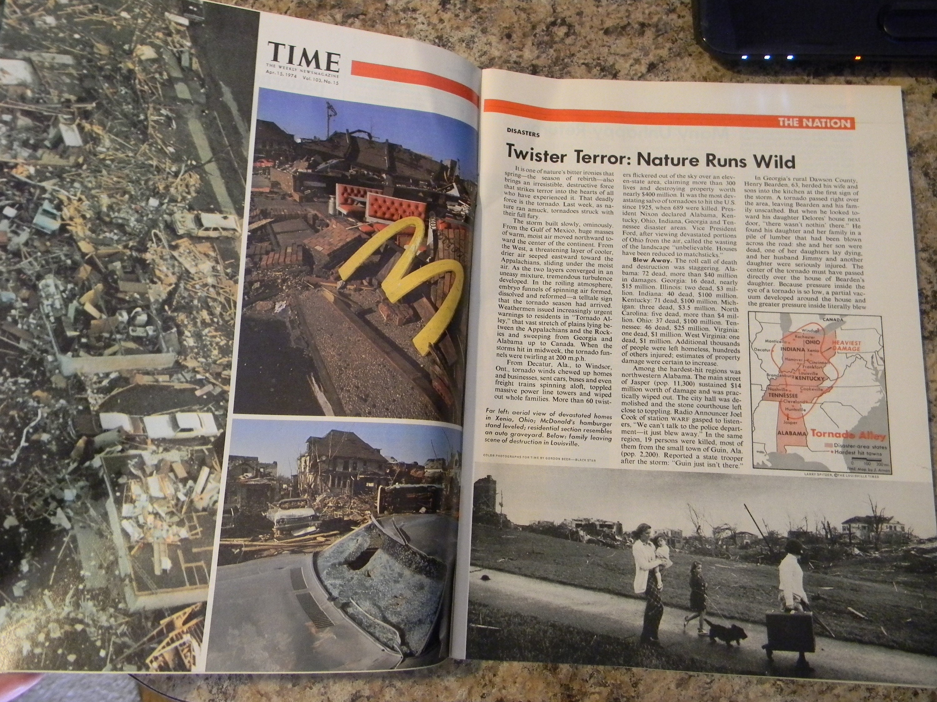 1974 Time Magazine, Nixon's Tax Scandal, Vintage Time Magazine - Etsy