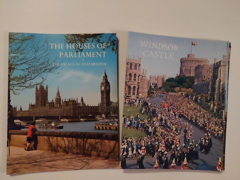 1970s Vintage London Souvenir Books, Set of 6 - Etsy
