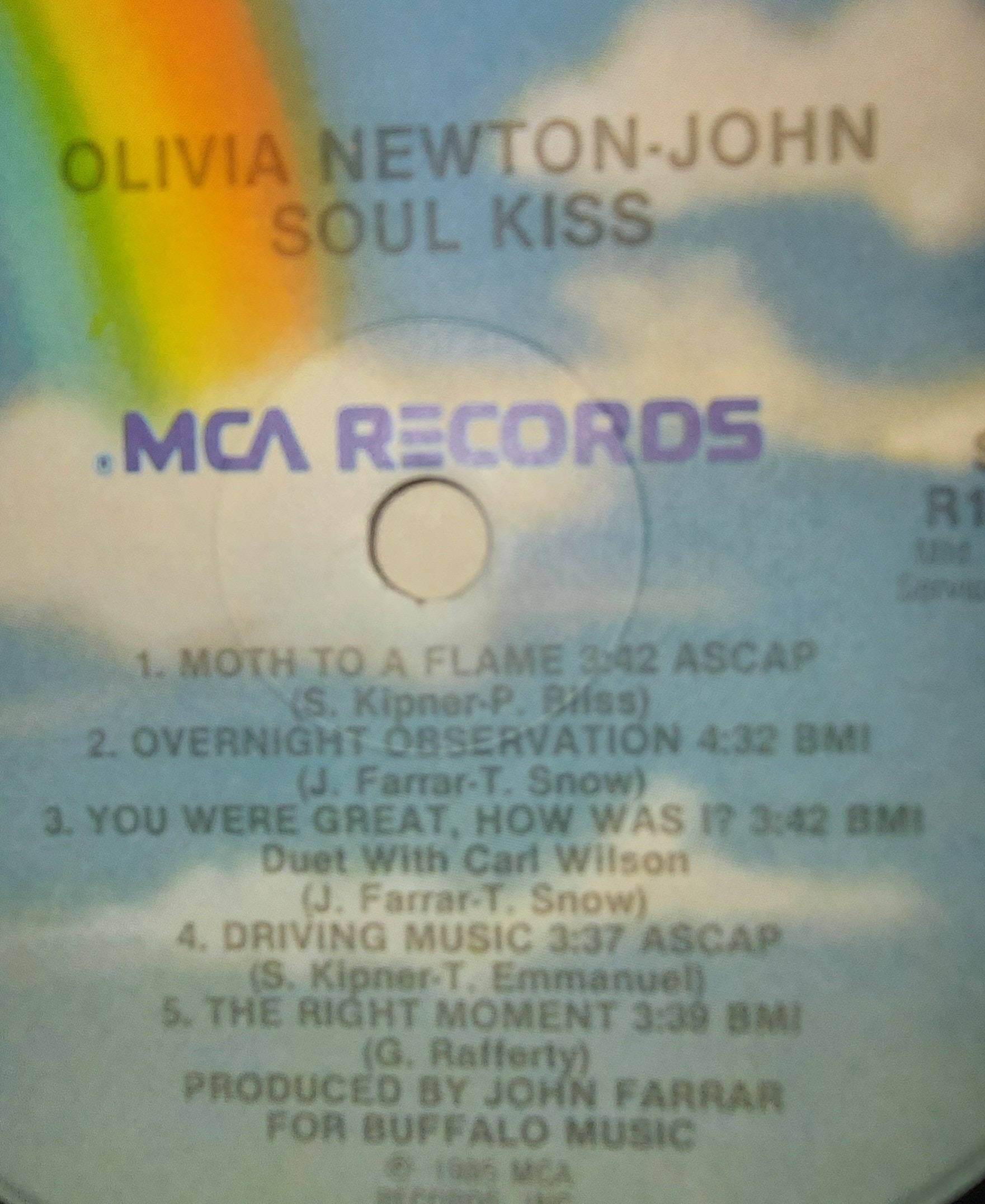 1985 Olivia Newton John Soul Kiss LP, Vintage Album - Etsy