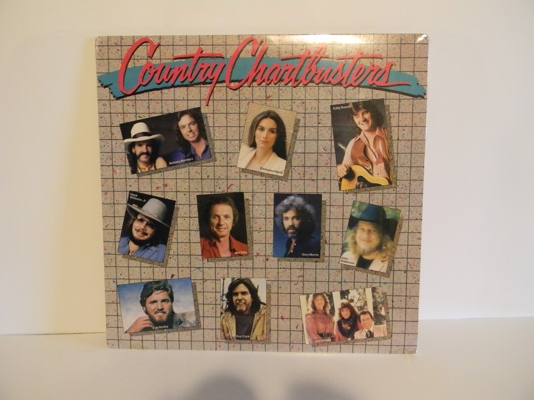 1985 Sealed Country Chartbusters LP, Vintage LP, Classic Country LP ...