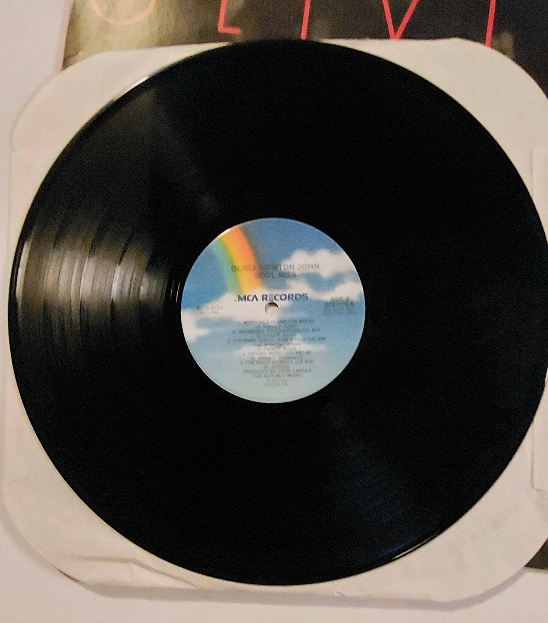 1985 Olivia Newton John Soul Kiss LP, Vintage Album - Etsy
