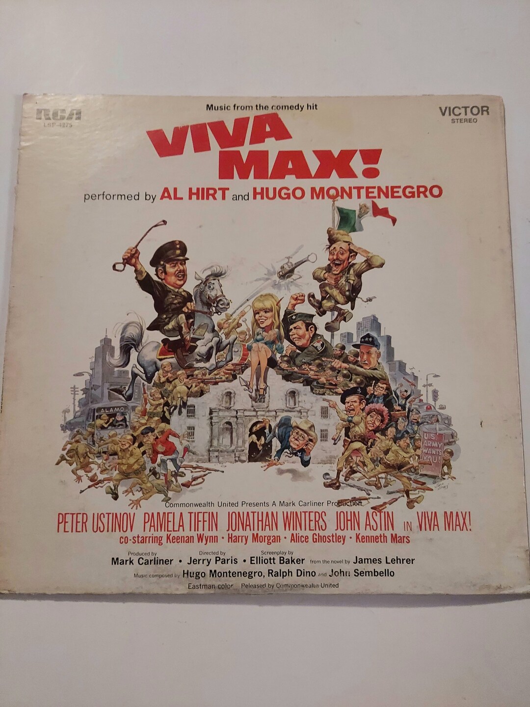 1970 Viva Max! Music From the Comedy Hit LP, Vintage Album - Etsy