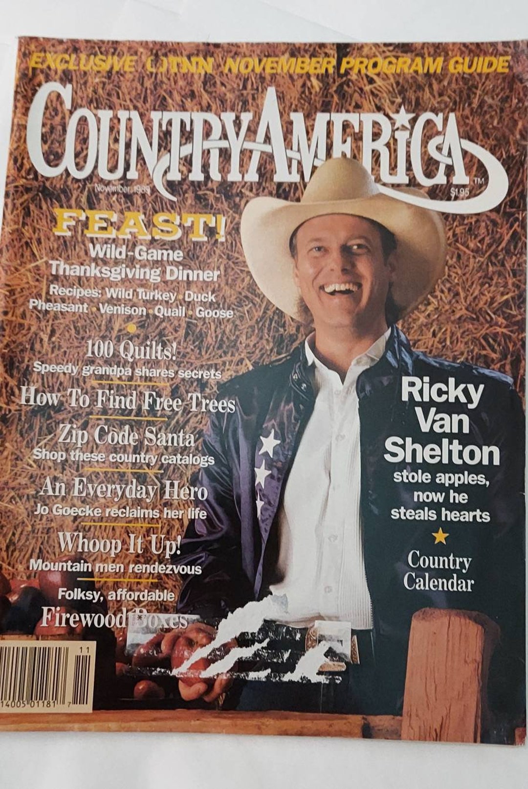 November 1989 Country America Magazine, Vintage Country Life and ...