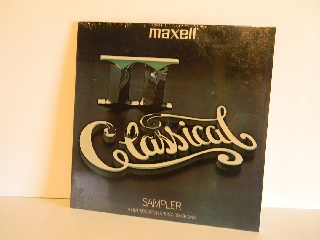 1991 Sealed Maxell Classical II Sampler LP, Classical Music Album - Etsy