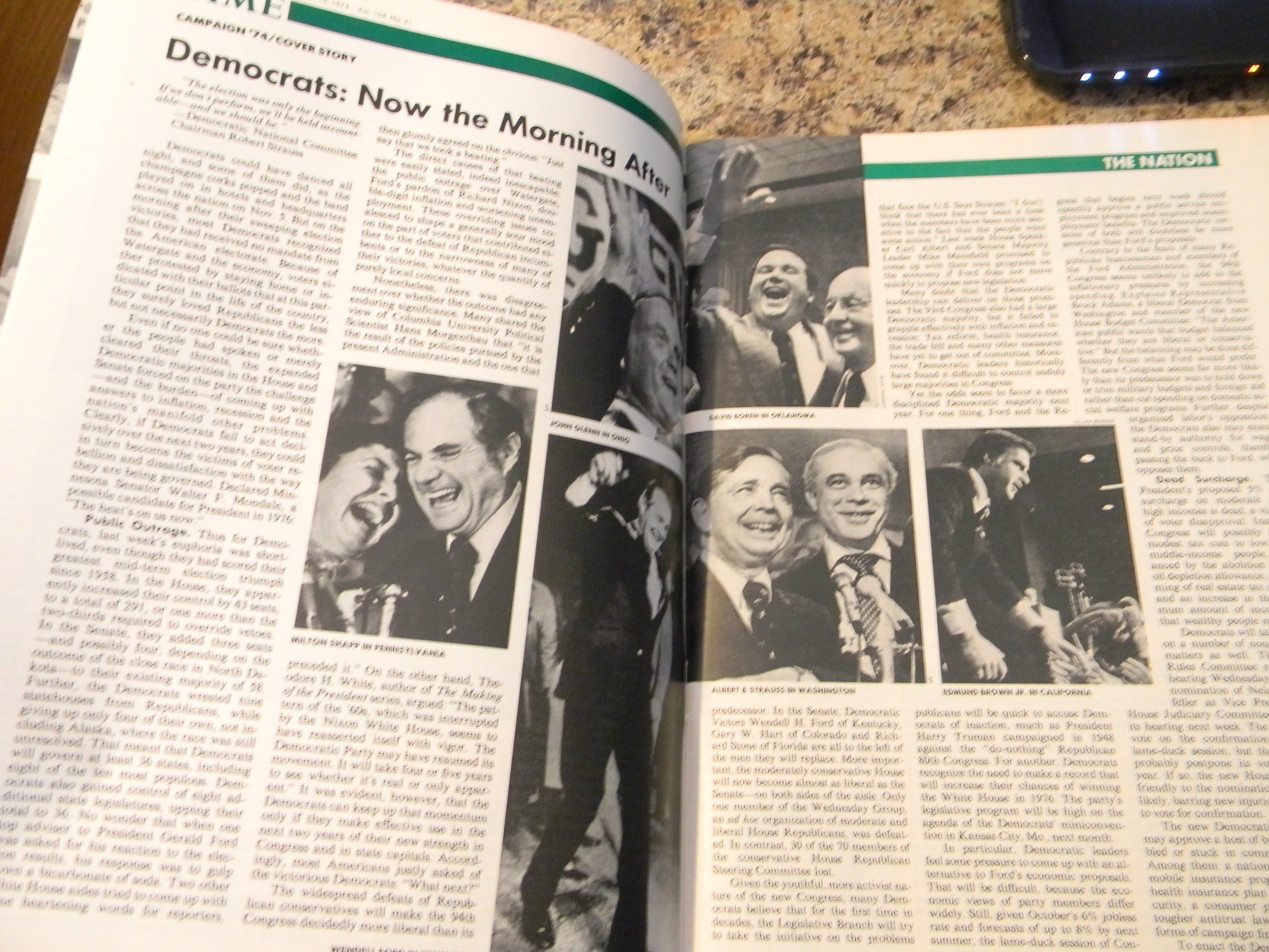 1974 Time Magazine, Now What, Vintage Time Magazine - Etsy