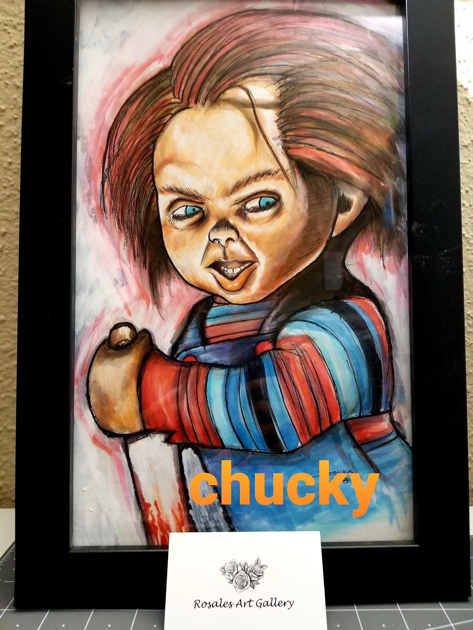 Chucky Original Drawing | Etsy