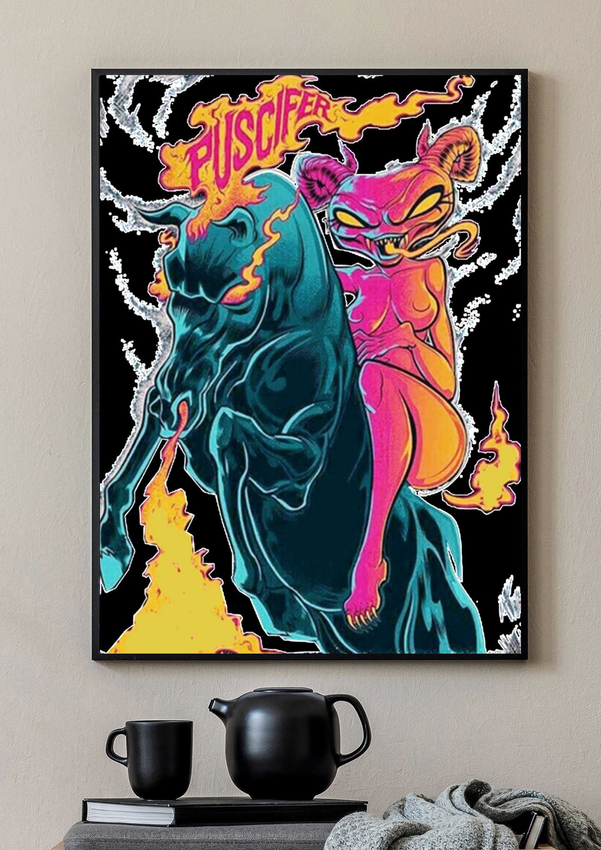 Puscifer Poster, Music Concert Poster, Alien Poster, Puscifer Tour ...