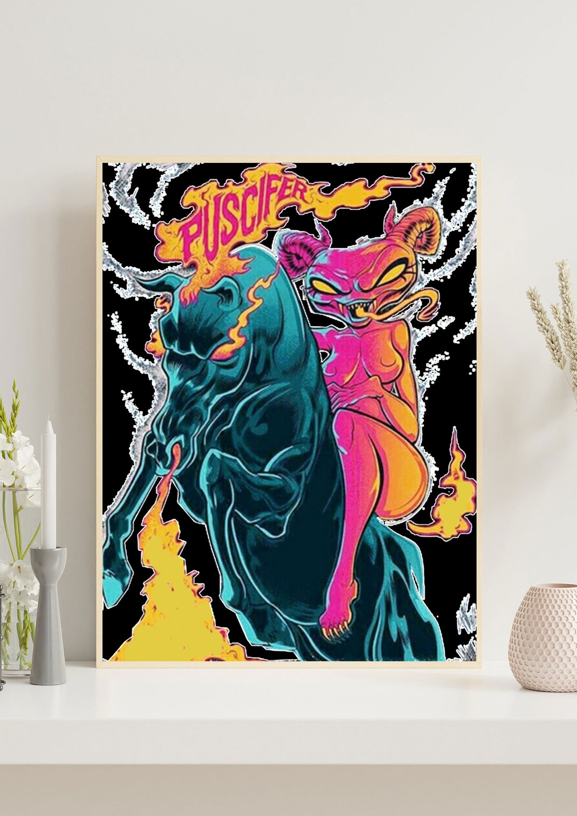 Puscifer Poster, Music Concert Poster, Alien Poster, Puscifer Tour ...