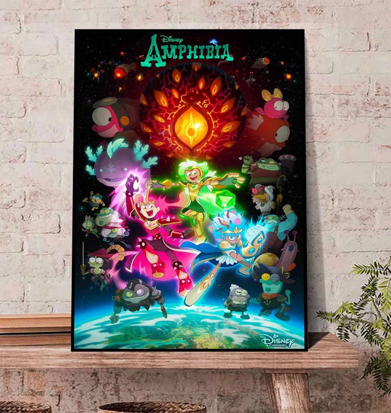 Amphibia Poster Cartoon Season 3 Poster Amphibia Final - Etsy