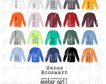 Sublimation Printable Color Chart - Etsy UK