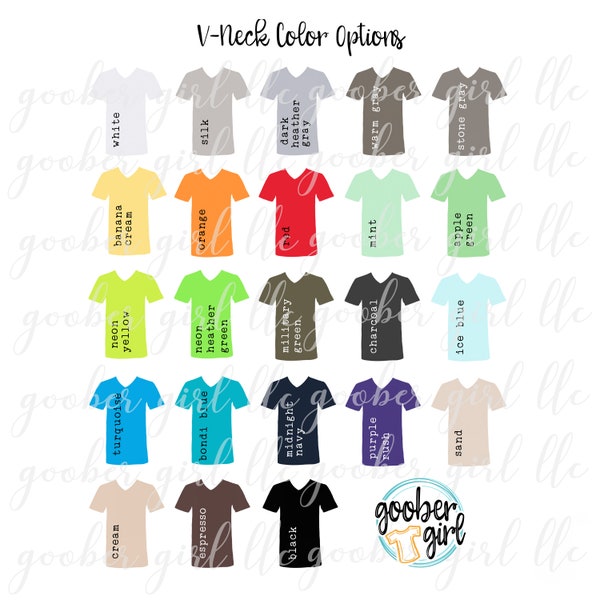 Sublimation Printable Color Chart - Etsy