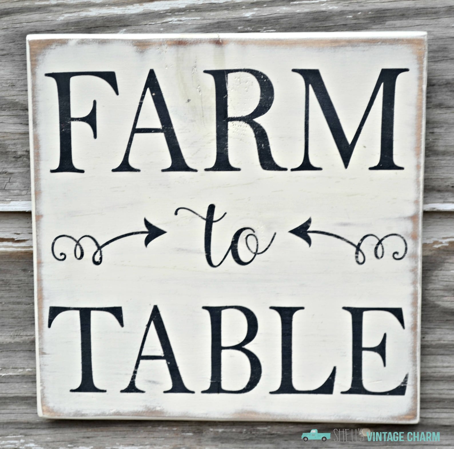 Farm to Table Farm to Table Wooden Sign Farmhouse Style - Etsy