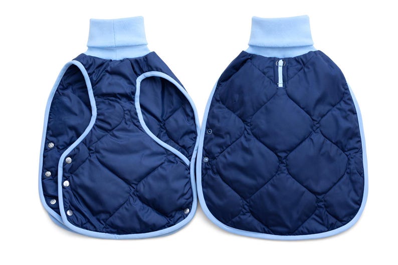 Dog Coat Sewing Pattern PDF | Quilted Dog Vest With Side Snaps | DIY ...