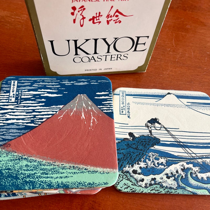Japanese Coasters - Etsy