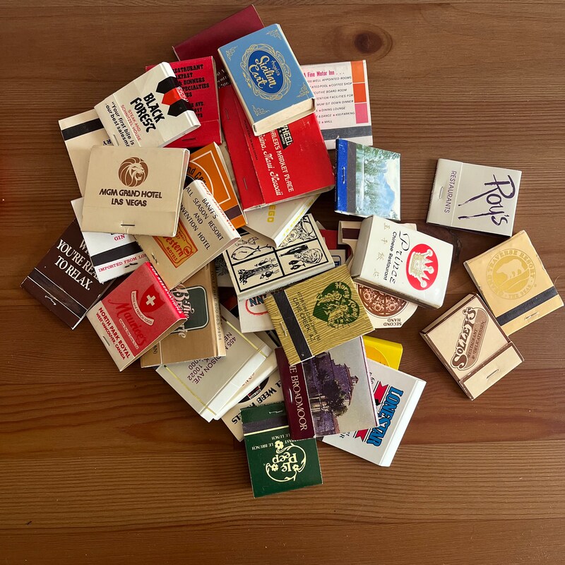 Old Matchbooks - Etsy
