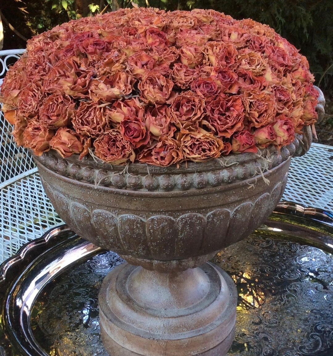 SOLD! Charming French Country Roses Centerpiece Arrangement ...