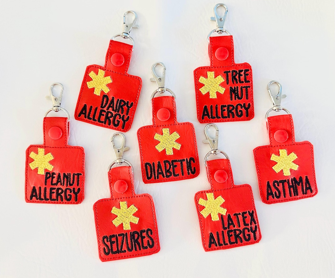 Medical Alert Keychain, Keychain Medic ID, Medical Alert, Life Alert ...