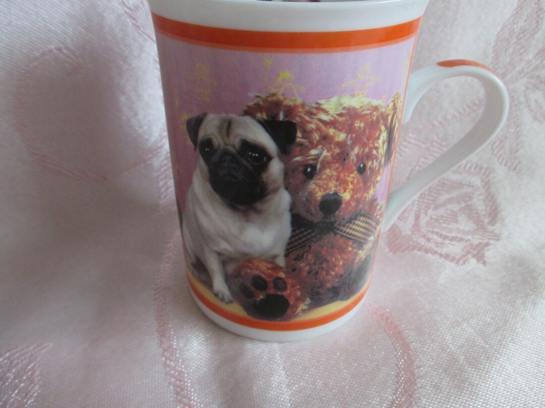 Purely Pugs Collectors Mug by DANBURY MINT Playtime Pugs - Etsy