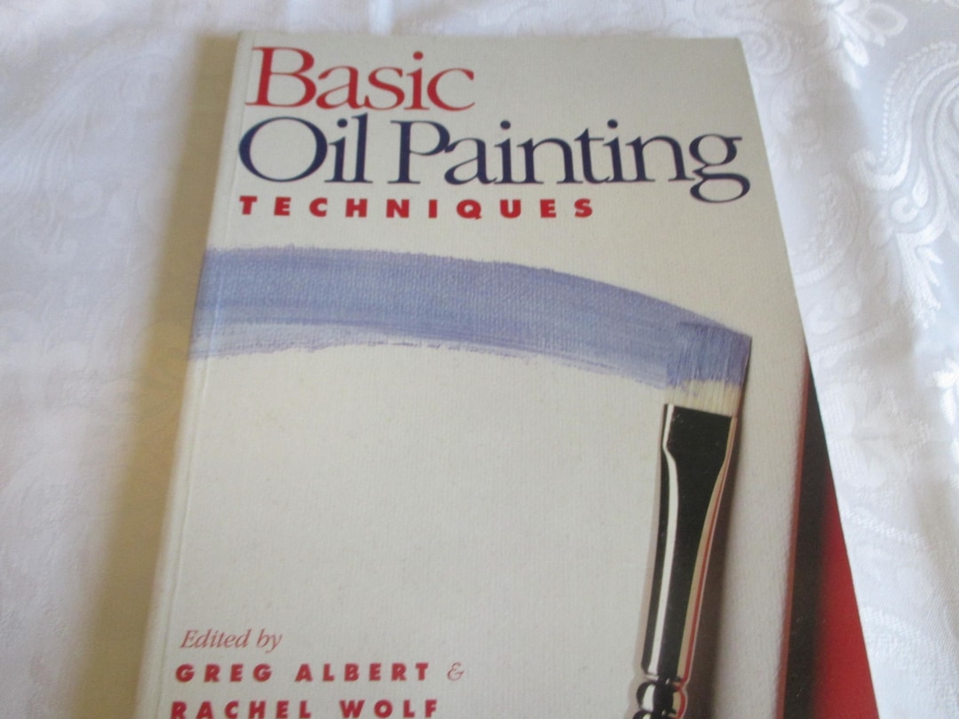 Oil Painting Basic Techniques Instruction Book - Etsy